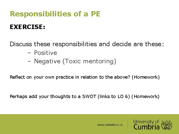 Becoming a Practice Educator Whats in a name