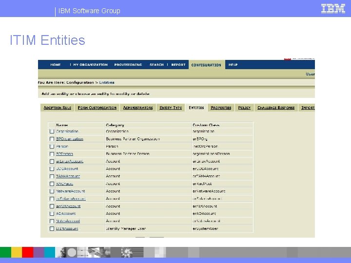 IBM Software Group ITIM 4 6 Common Lifecycle