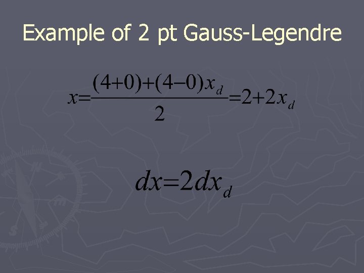 Johann Friederich Carl Gauss Quadrature By Derek Picklesimer