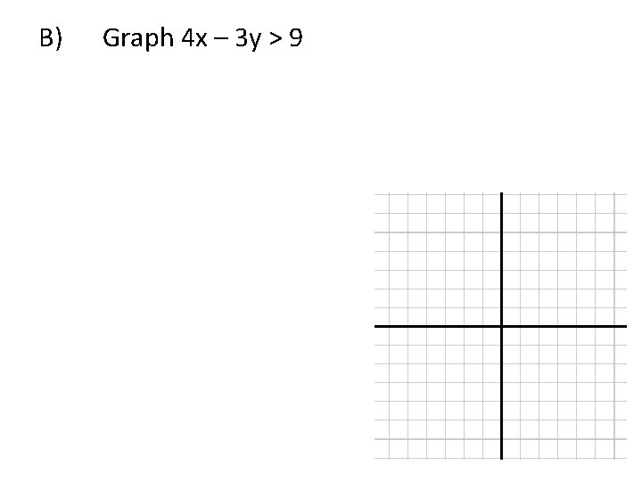 Section 7 5 Graphing Linear Inequalities Objectives To