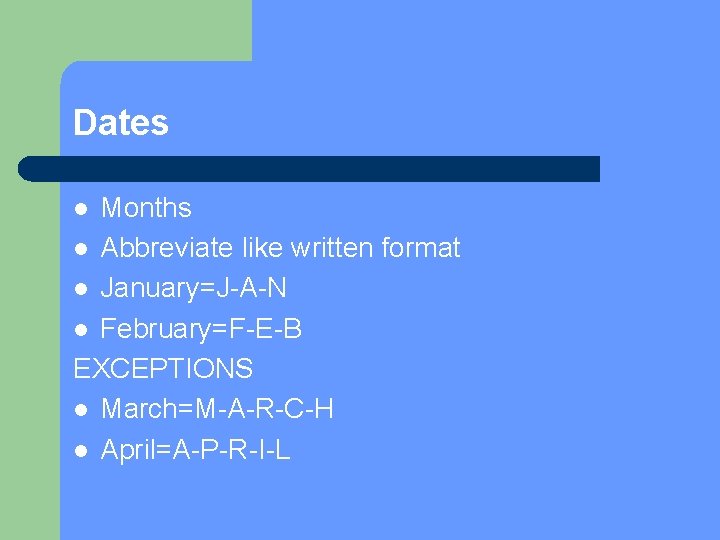 Unit 12 Time Dates Countries States World Countries
