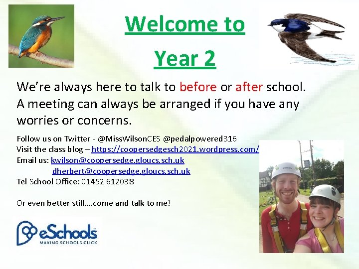 Welcome to Year 2 What youll find out