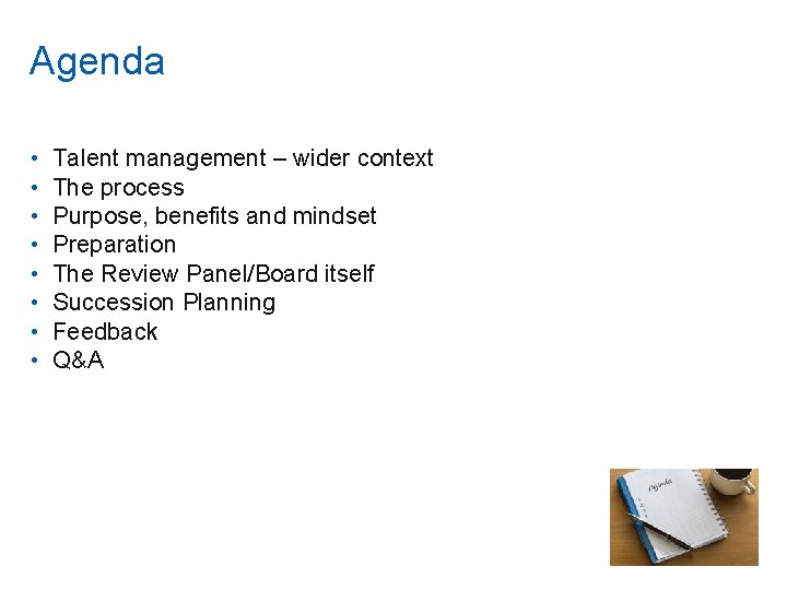 Talent Review Briefing For BoardPanel Members www leadershipacademy