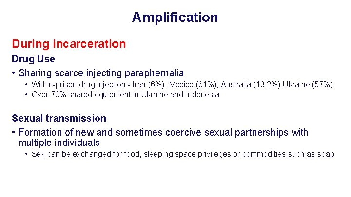 Prevention of Transmission of HIV Hepatitis B C
