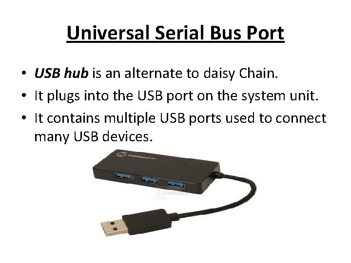 Introduction to ICT System Unit Components of System