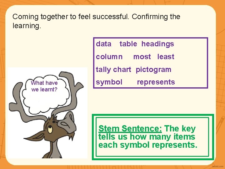 Year 2 Statistics Lesson 5 Interpret a pictogram