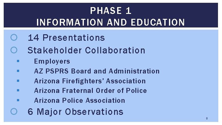 LEAGUE OF ARIZONA CITIES AND TOWNS PSPRS PENSION