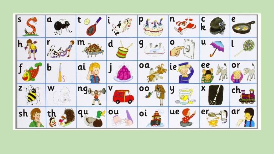 Friday Phonics Buried Treasure game Sentence writing Nursery