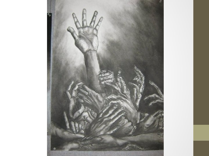 Hand Drawing Studies Creating a unique composition using