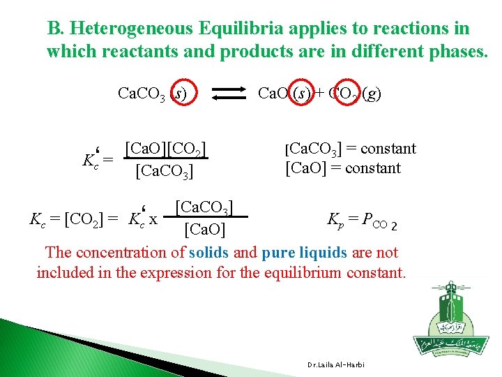 Chapter 14 Chemical Equilibrium 14 1 the concept