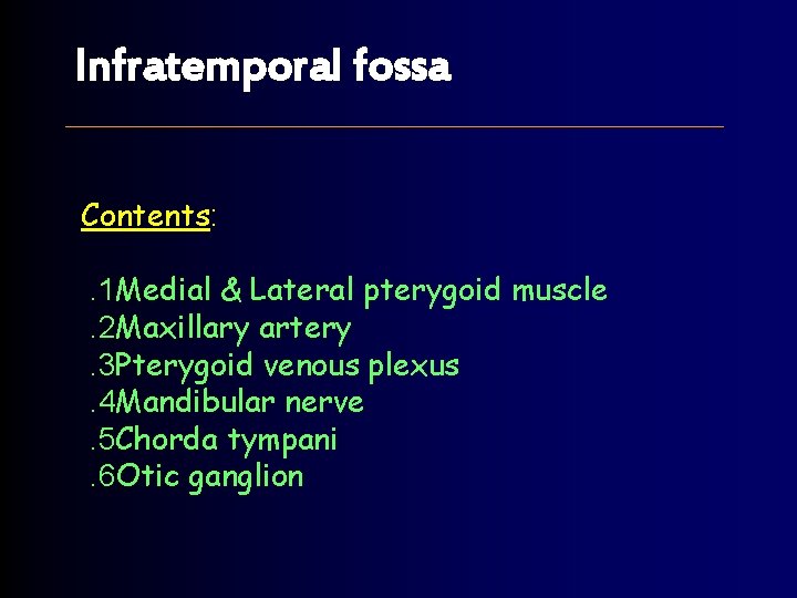 Temporal fossa Infratemporal fossa Muscles of mastication Kritchai