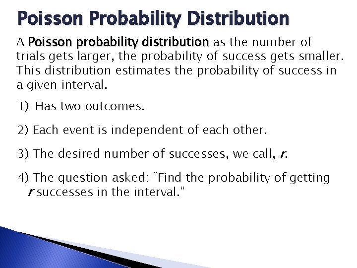 Introduction to Probability Distributions Skill 23 a Objectives