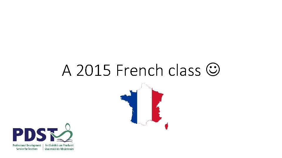 A 2015 French class My Classroom Layout is