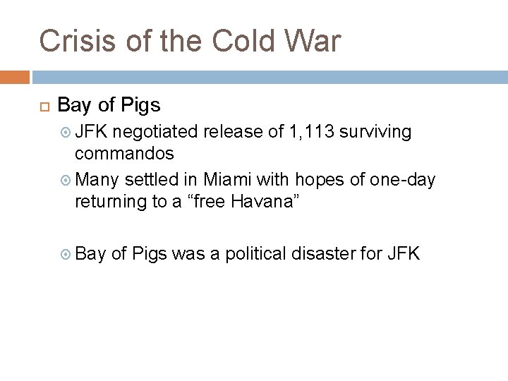 1960 1963 The Kennedy Years Lets Recap What