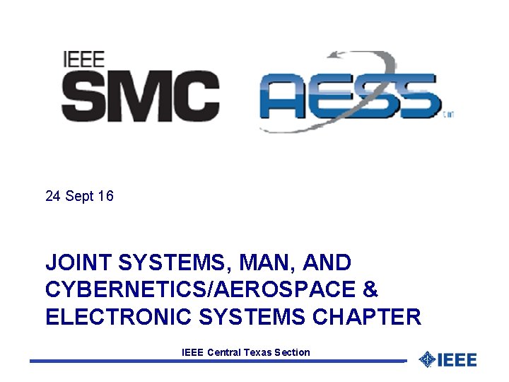 24 Sept 16 JOINT SYSTEMS MAN AND CYBERNETICSAEROSPACE