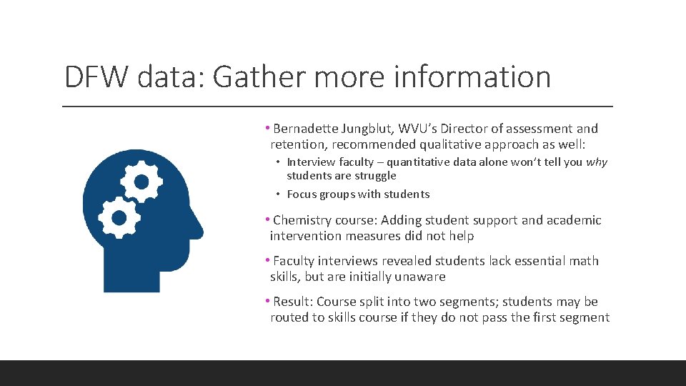 bsimunich QMConnect Research Data Driven Using Course Institutional