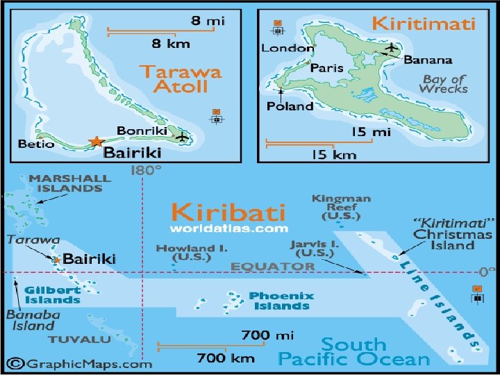 Kiribati kiribas Pacific island neighbour Where Where weather