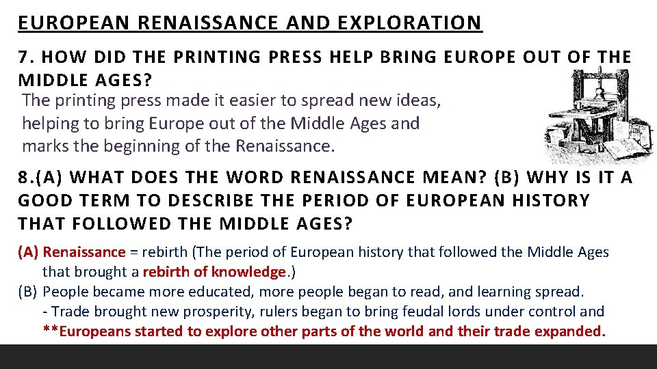 Topic 1 Early Americas and European Exploration LESSONS