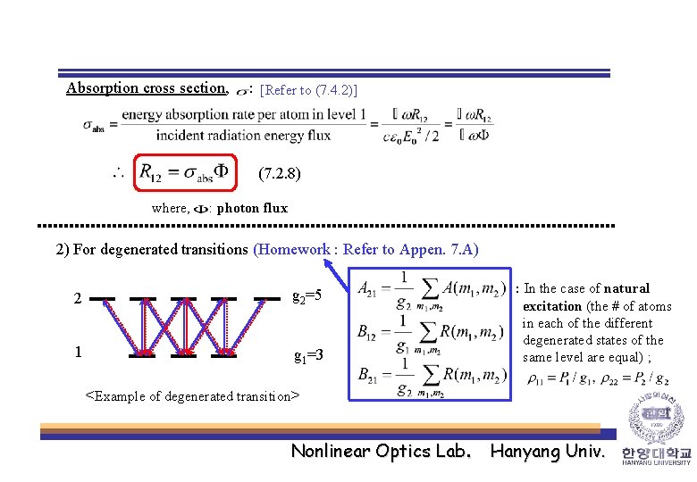 Chapter 7 Emission and Absorption and Rate Equations
