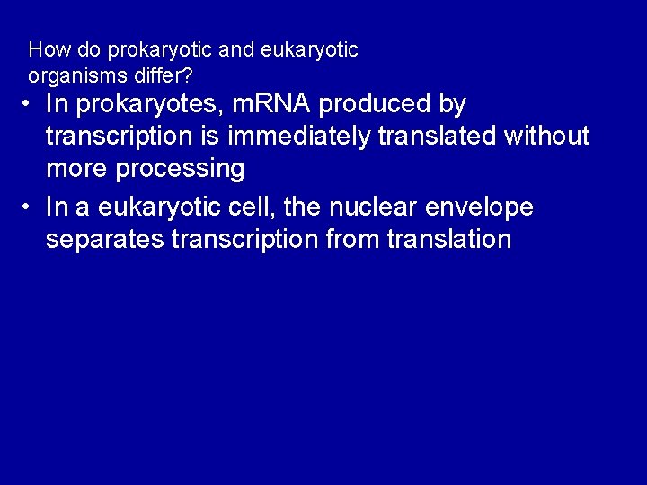 Chapter 17 Molecular Basis of Inheritance Overview The