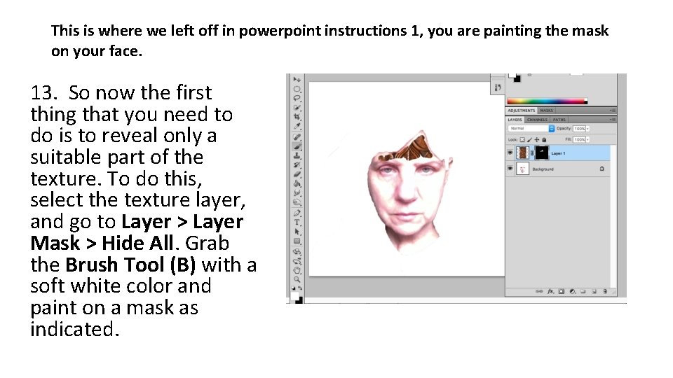 This is where we left off in powerpoint