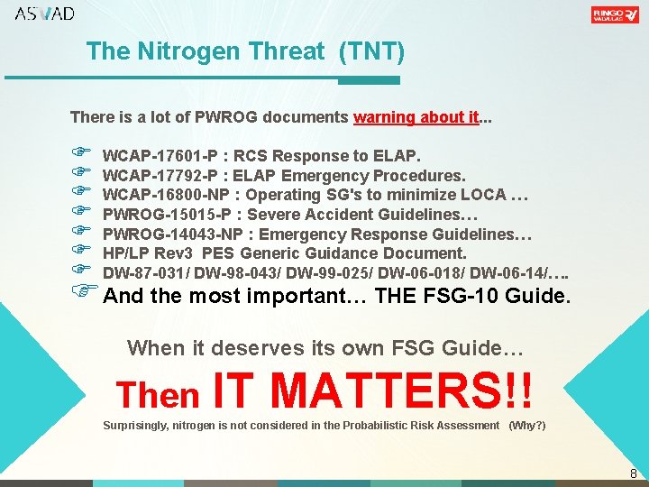 The simple answer to a serious problem The