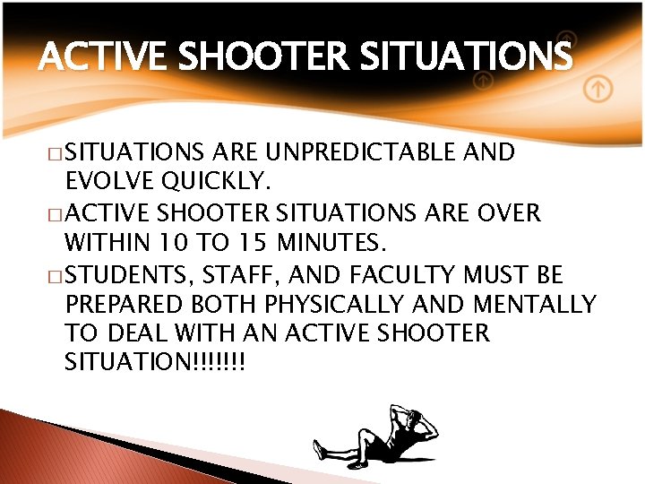 ACTIVE SHOOTER HOW TO RESPOND AND PLAN TO