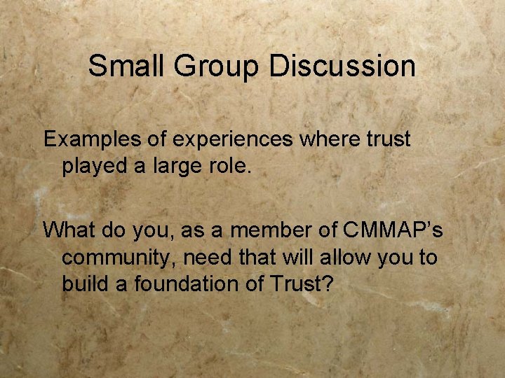 Trust as an Intrinsic Part of Doing Science