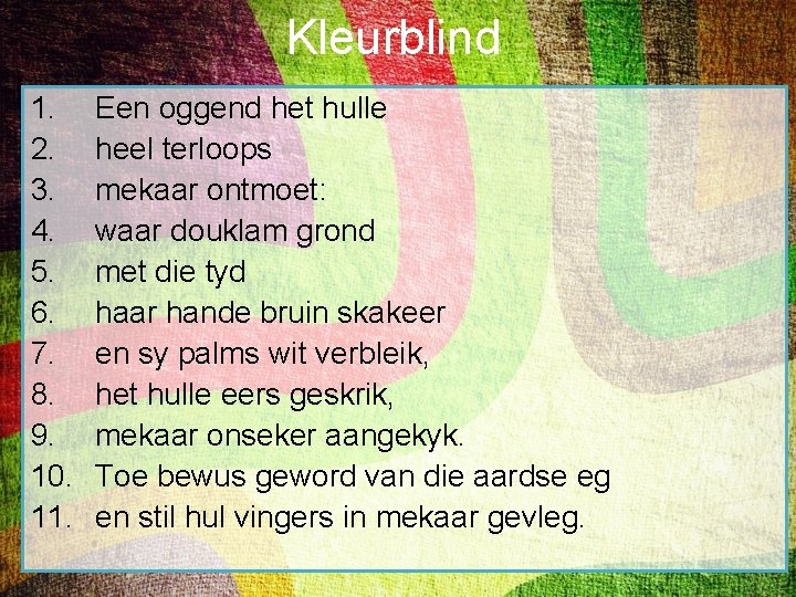 Kleurblind Carina Stander Uit Vonkverse 2 Kleurblind 1