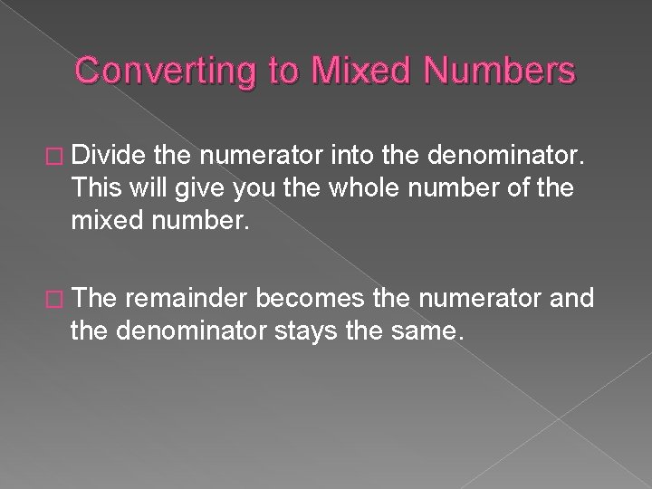 FRACTIONS EXTRODINAIRE All you need to know about