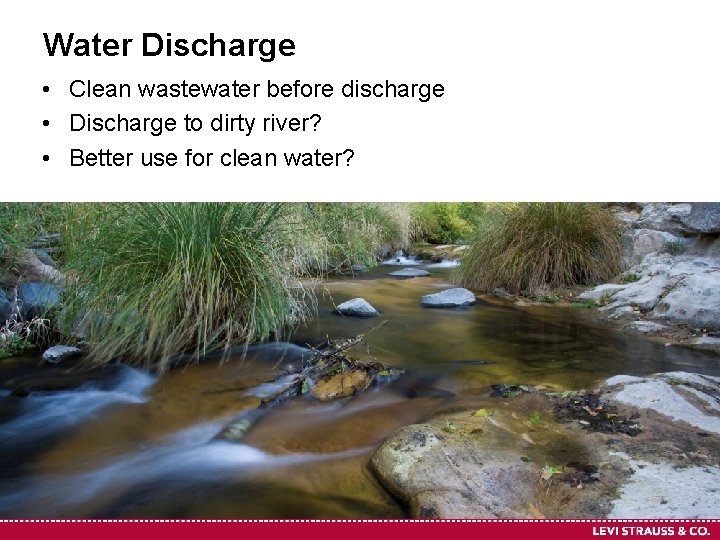 Water Sustainability Sean Cady Levi Strauss Co 31