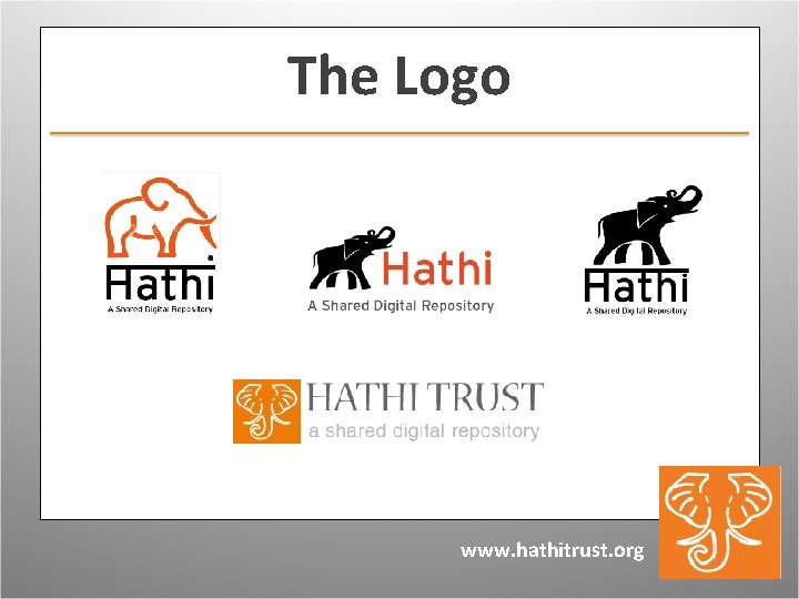 Building the Universal Library Introducing Hathi Trust Patricia