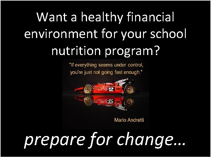 Want a healthy financial environment for your school