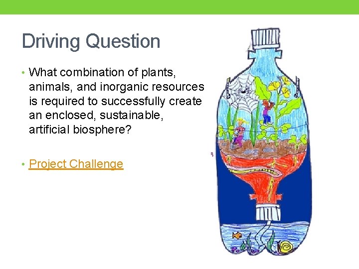 Build Your Own Biosphere WELCOME TO THE ANTHROPOCENE