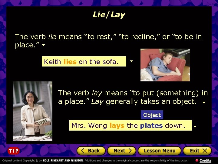 Mastering Six Troublesome Verbs Why are these verbs