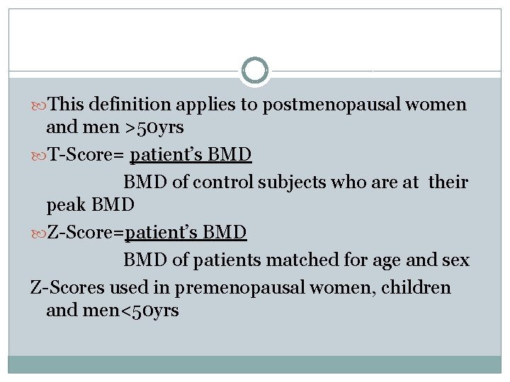 METABOLIC DISEASE OF SPINEOSTEOPOROSIS PRESENTER DR LEMAYIAN PETER