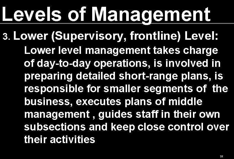 ORGANIZATION AND MANAGEMENT CHAPTER 1 Definition of Management