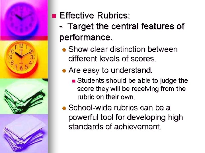 Plan the Assessment PBL PD 3 I Types