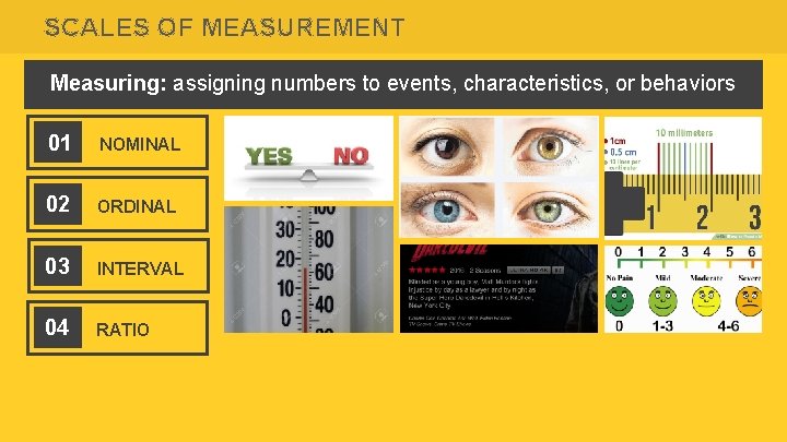 CHAPTER 3 Measurement Lecture Outline What do we