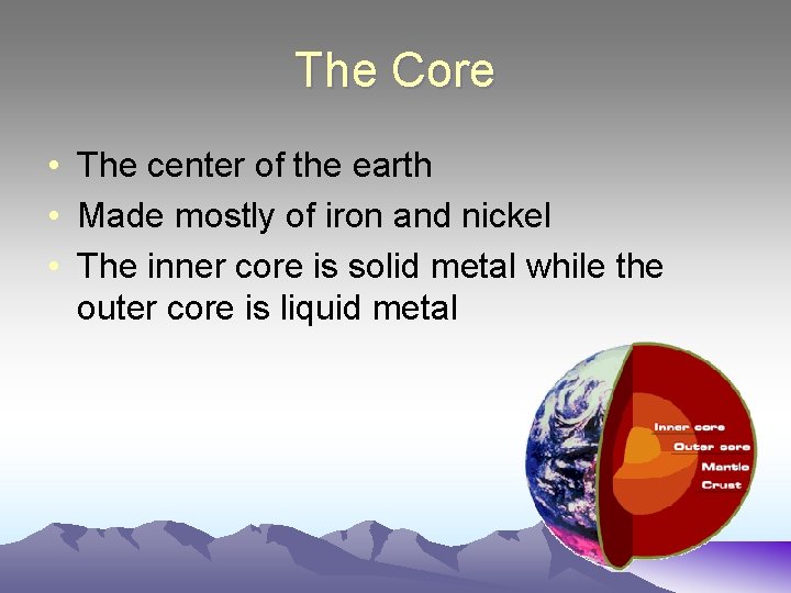Earths Interior and Plate Tectonics Physical Science Section