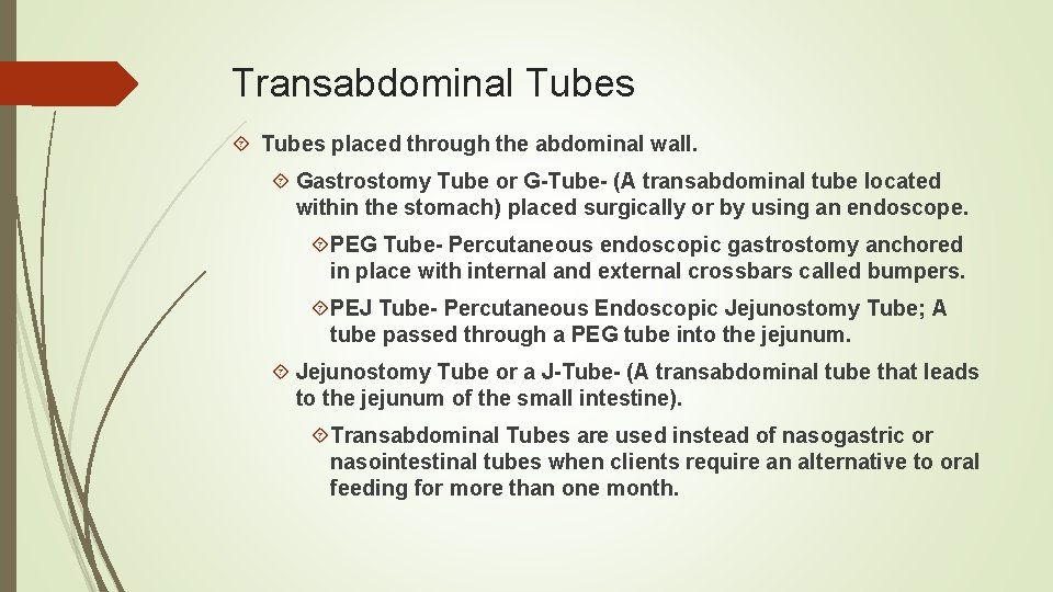 Gastrointestinal Intubation Karen Malt MSN RN Gastrointestinal Intubation