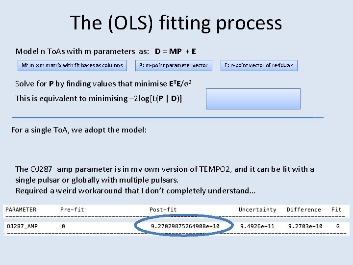 The best way to test for the effects