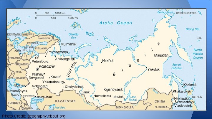 Water Quality in Russia Background and case studies