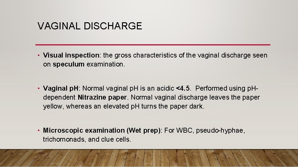 VAGINAL INFECTIONS AHMAD ABUDAYYEH OUTLINE Approach Bacterial vaginosis