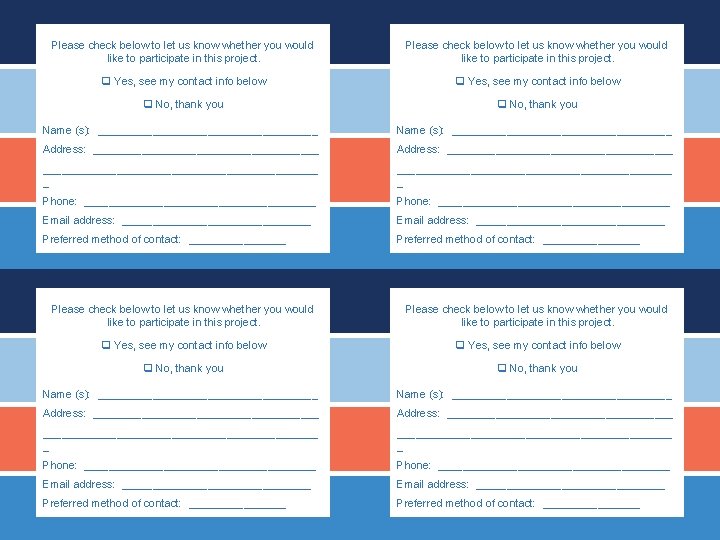 Please check below to let us know whether