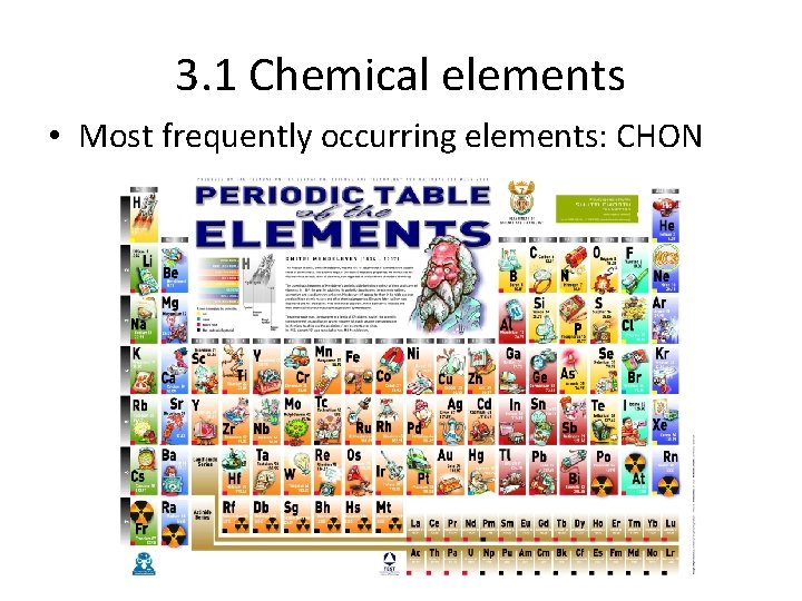 Semester Plan Chemistry of life Curacao Cells Energetics
