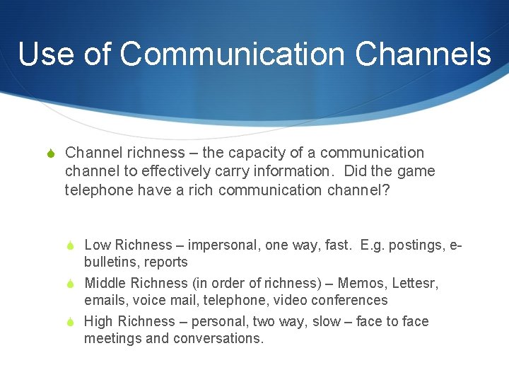 Communication Barriers S Learning Goals S 5 I