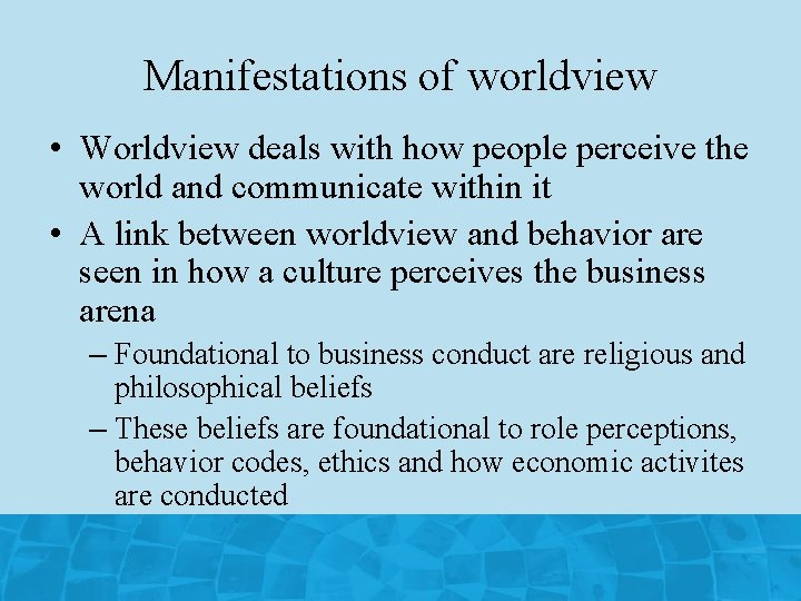 Communication between 9 th Edition cultures Chapter 4