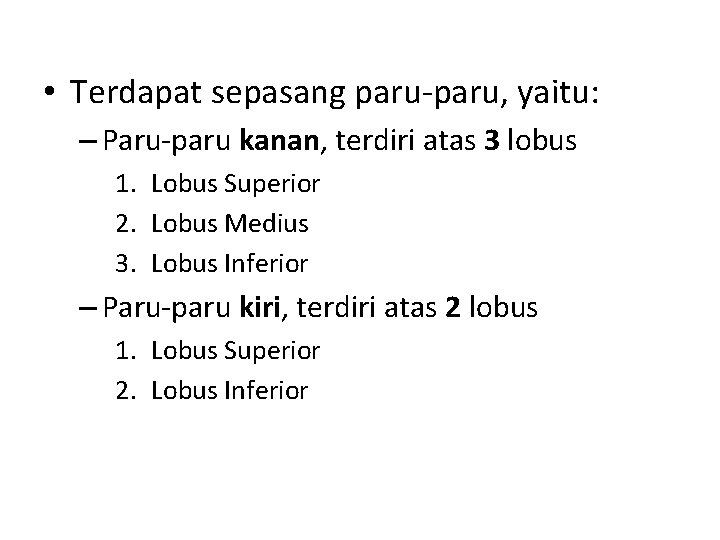 BRONKITIS Oleh dr Irma Susanti Anatomi fisiologi pernafasan