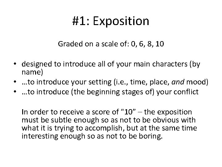 The Big Show A Breakdown of the Grading